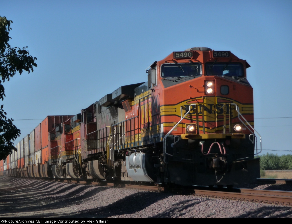 BNSF 5490 East